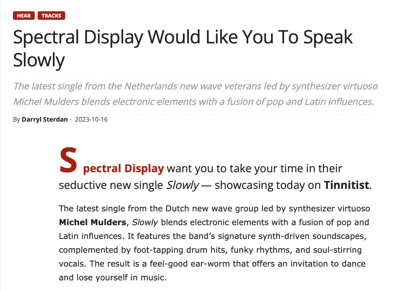 Home Page [spectraldisplay.nl]